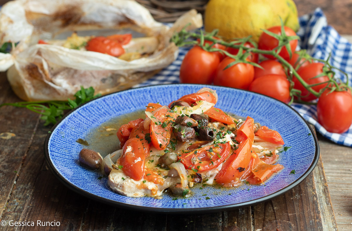 PESCE SPADA AL CARTOCCIO CALABRESE: RICETTA LEGGERA E SAPORITA - Calabria